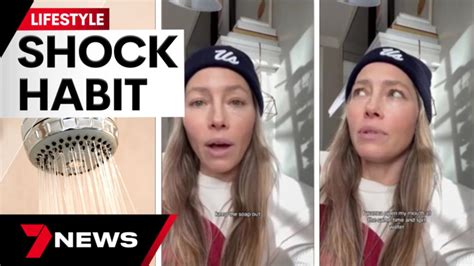 Jessica Biel Admits To Bizarre Shower Habit 7news