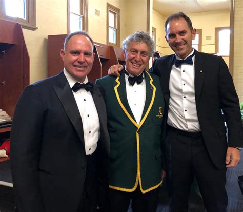 On Wednesday Night As Chair Of The Bradman Foundation Gala Dinner We