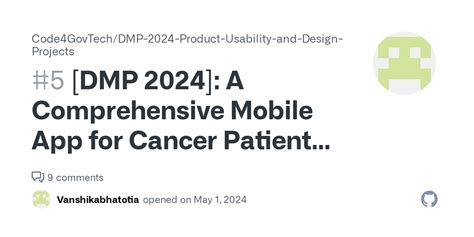 DMP 2024 A Comprehensive Mobile App For Cancer Patients And