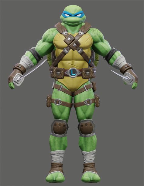 Leonardo Tmnt Fortnite Blend By Hunicrio On Deviantart