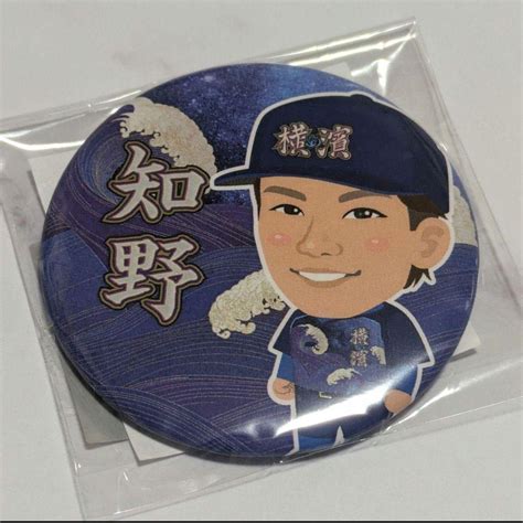 横浜denaベイスターズ まぜがちゃ スターナイト 知野直人選手缶バッジ メルカリ