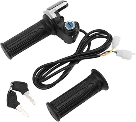 Amazon 電動バイク ツイスト スロットル グリップ ロック キー セット E バイク スロットル グリップ Led インジケータ