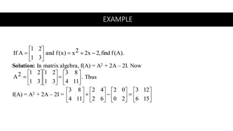 Matix And Types Of Matrix Pptx