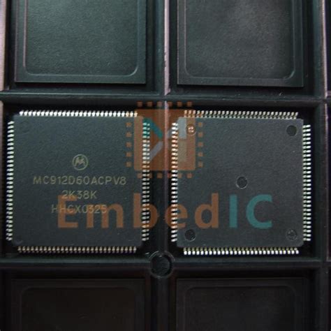 MC912D60ACPV8 NXP 16bit MCU EmbedIc