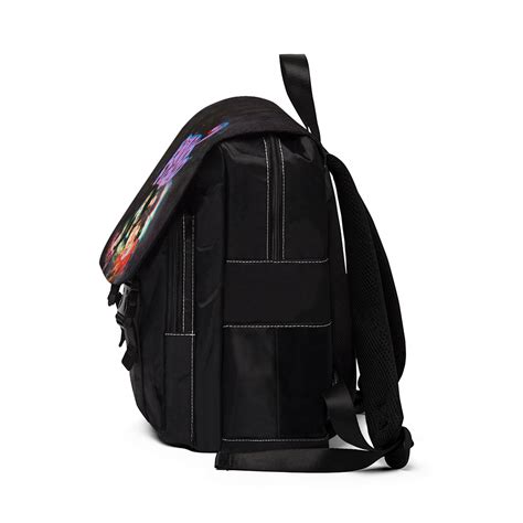 Pink Floyd Psychedelic Art Black Shoulder Backpack Otherbrick