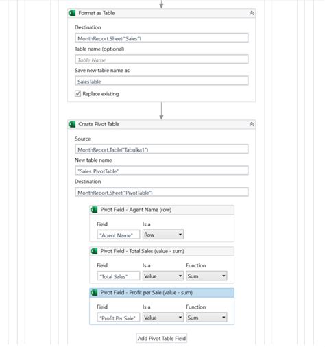 Create Pivot Table Activity Validation Error Studio UiPath