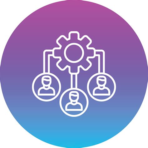 Workflow Gradient Circle Line Inverted Icon 9953167 Vector Art At Vecteezy