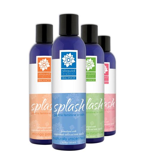 Sliquid Organics Splash Feminine Wash 255ml