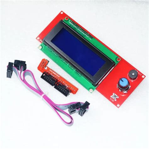 1 4 LCD 2004 Reprap Smart Controller Free Shipping In LCD Modules