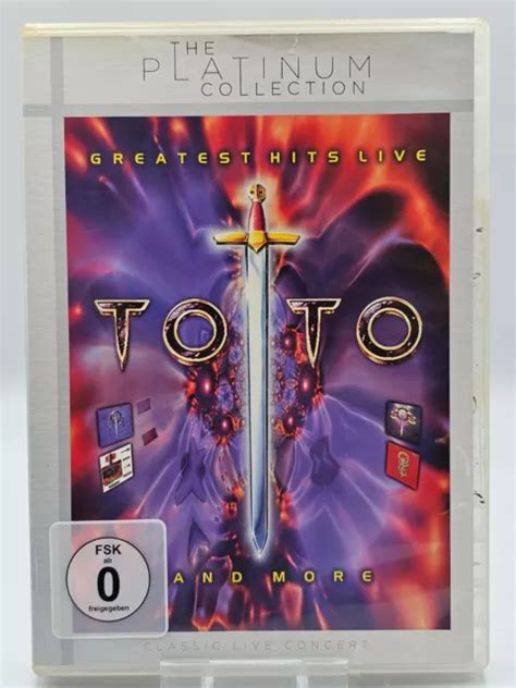 Toto Greatest Hits Live And More Dvd Clean Disc Eur 2467