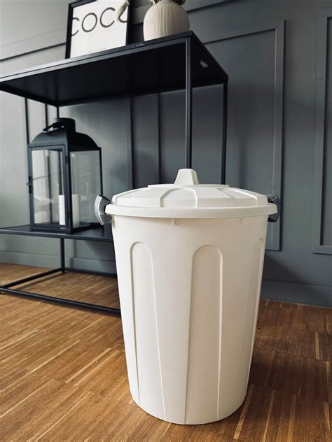 Spand Med Låg Til Opbevaring Hvid Viamaja