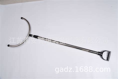 防暴伸缩钢叉安保器材保安防身用品腰叉厂家批发 阿里巴巴