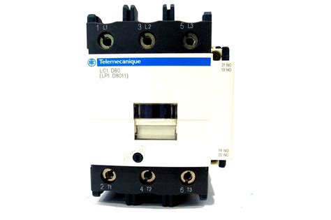 New Telemecanique Lc1 D80 Contactor Lp1 D8011 Lc1d80 Sb Industrial Supply Inc