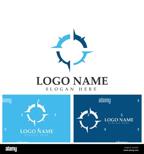 Compass Compass Rose Magnetic Compass Navigation Icon Stock Vector