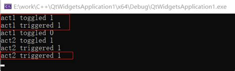 【qt】浅析qaction的事件触发机制 triggered和toggled csdn博客