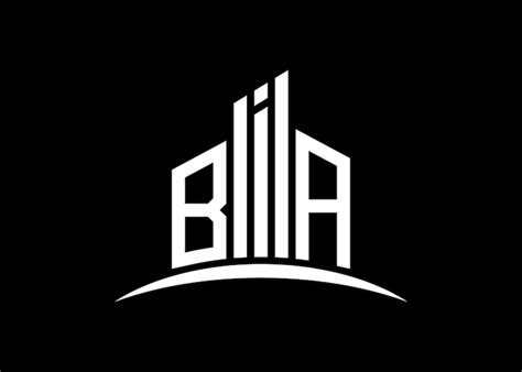 Premium Vector Letter Bia Building Vector Monogram Logo Design
