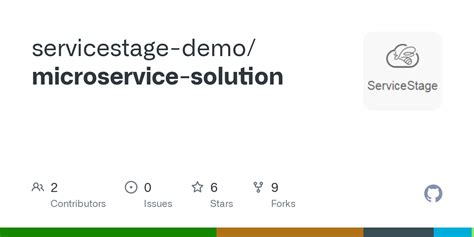 GitHub Servicestage Demo Microservice Solution