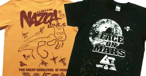 ＜お知らせ＞ナスカの巨大ネコ＆火星の人面岩！ ハードコアチョコレートの新ムーtシャツ誕生｜webムー 世界の謎と不思議のニュース＆考察コラム