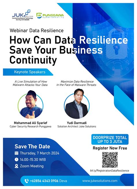 Webinar Mitigating Cyber Threats And Ensuring Business Continuity Punggawa Cybersecurity