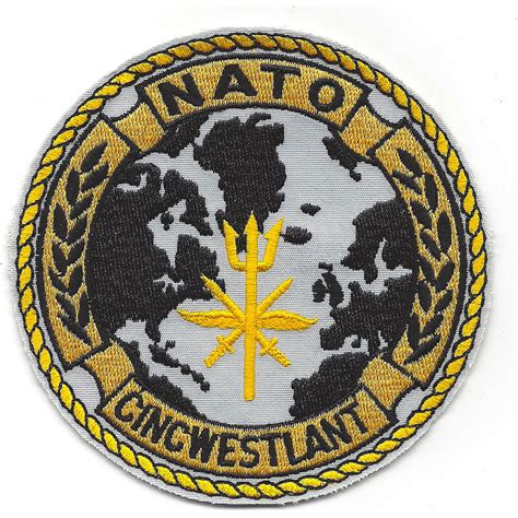 Nato Cincwestlant Patch Specialty Patches Navy Patches Popular Patch