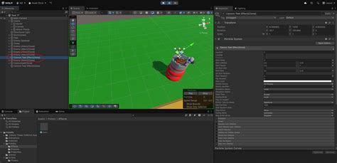 Unexpected Unity Default Particle Appears Alongside Custom Smoke Effect