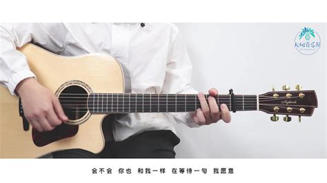 《想见你想见你想见你》cover八三夭 台剧《想见你》片尾曲 吉他弹唱翻唱 大树音乐屋哔哩哔哩bilibili