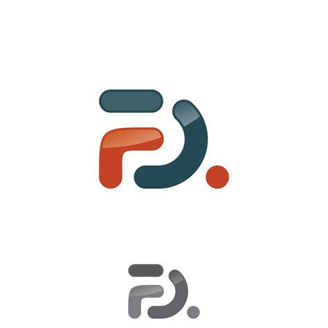 FD F D Letter Logo Technology Design Symbol 17447623 Vector Art At Vecteezy