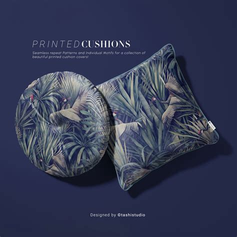 Tsuru Luxurious Tropical Surface Pattern Design Etsy