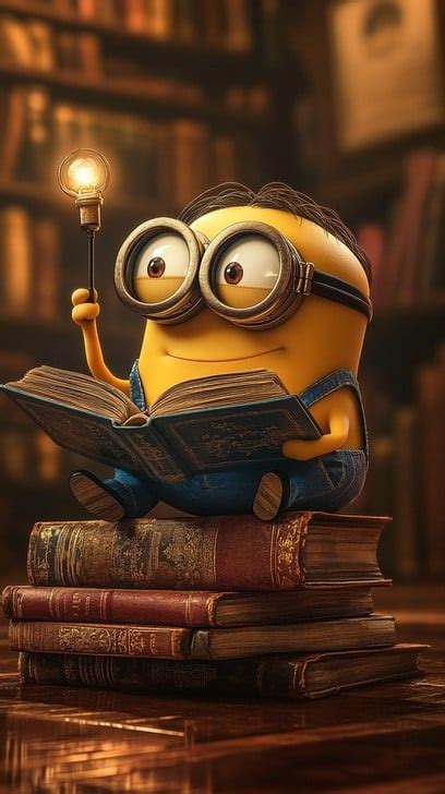 Free Minion Reading Book Image Download At Stockcake