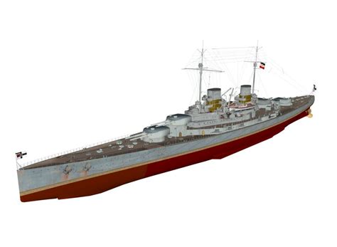 Imperial German Navy Ww1 German Kaiserliche Marine Battlecruiser
