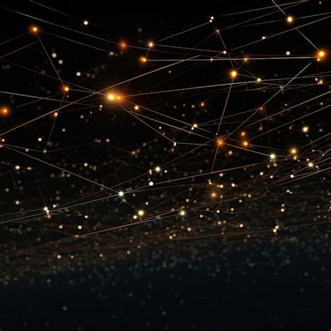 Premium Ai Image Abstract Polygonal Space Background With Connecting