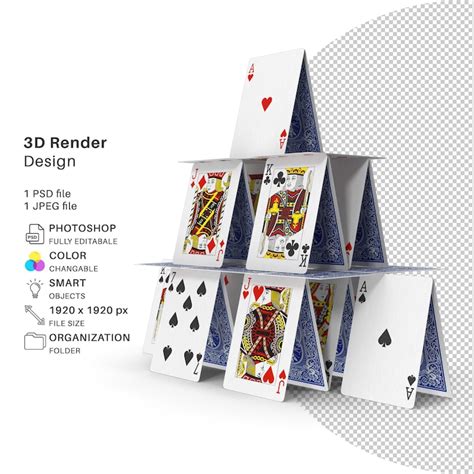 Kartenhaus Png Bilder Kostenloser Download Auf Freepik