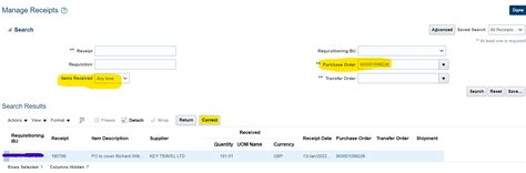 Oracle Application Oracle Fusion Po Status Is Closed For Receiving