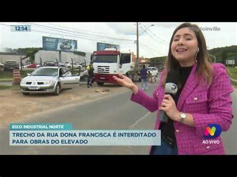 Eixo Industrial Norte trecho da rua Dona Francisca é interditado para
