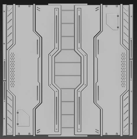 Sci Fi Environment Spaceship Interior Sci Fi Props