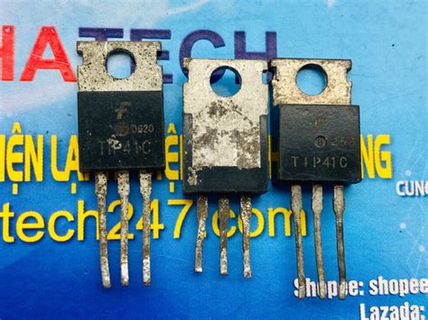 Transistor Tip41c To 220 100v 6a Npn