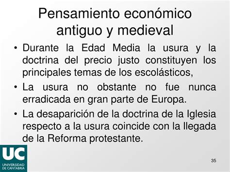 PPT HISTORIA DE LAS DOCTRINAS ECONÓMICAS Programa Curso 2013 2014