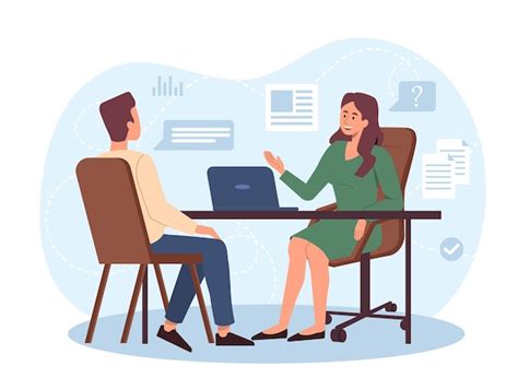Premium Vector Job Interview Concept