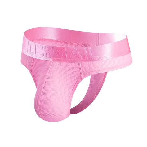 Tmoyzq Jockstrap For Men Sexy T Back G String Thongs Stretch