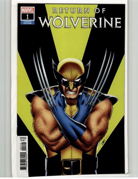 Return Of Wolverine 1 Cassaday Cover 2018 Wolverine Comic Books Modern Age Marvel
