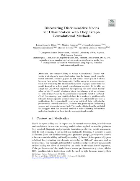 Pdf Discovering Discriminative Nodes For Classification With Deep