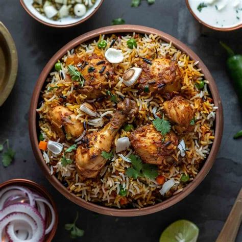 Vijayawada Chicken Biryani Recipe Delicious Indian Biryani