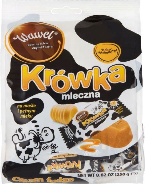 WAWEL KRÓWKA MLECZNA POMADKI MLECZNE 250 G 5900102023646 Cena