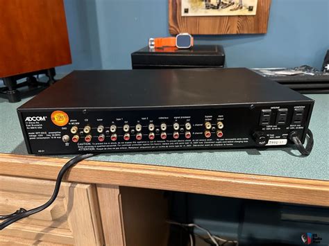 Adcom Gfp 555ii Pre Amp Photo 4267525 Us Audio Mart