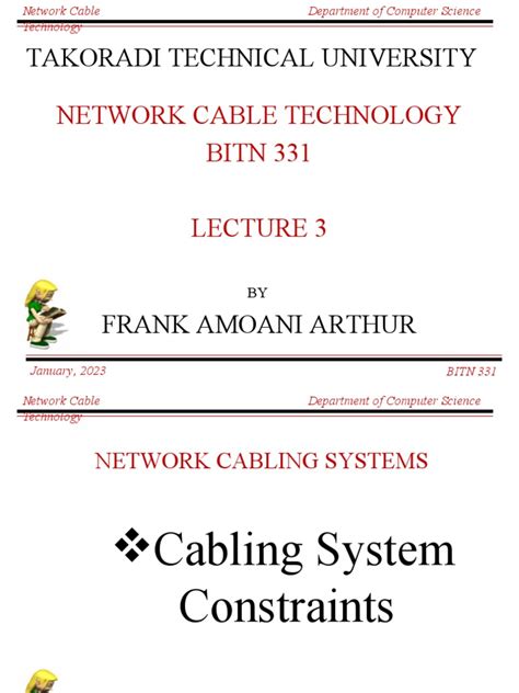 Cabling System Constraints Pdf