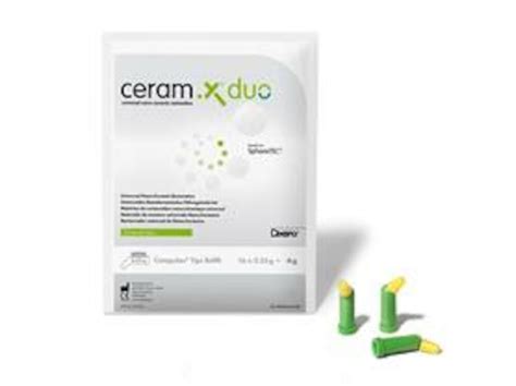 Dentsply Ceramx Duo Emalje E1 De1 B1 B2 C2 D4 Kapsler 16 X 0 25 G — No1