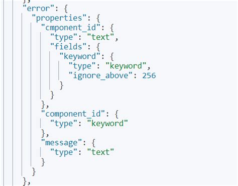 Failed To Parse Field Document Error Of Type Text In Document