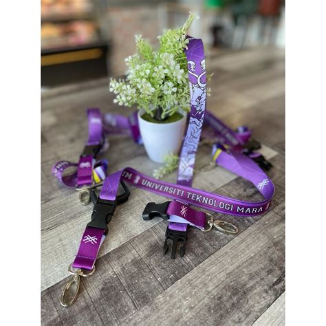 Lanyard Uitm With Id Card Holder Ready Stock Shopee Malaysia