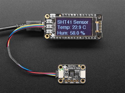 Adafruit Sensirion Sht41 Temperature And Humidity Sensor [stemma Qt
