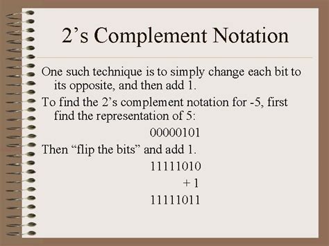 Data Representation The Binary Number System Binary The